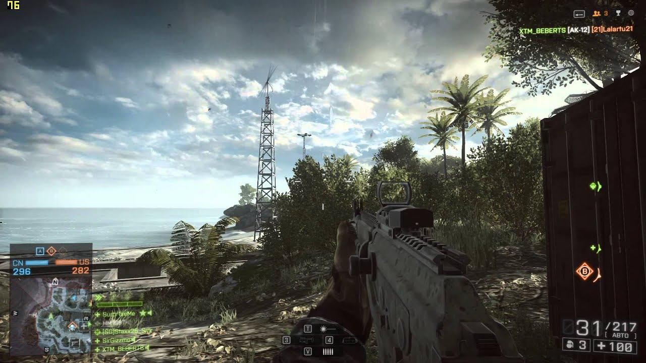bf4 change of weather,nice - YouTube