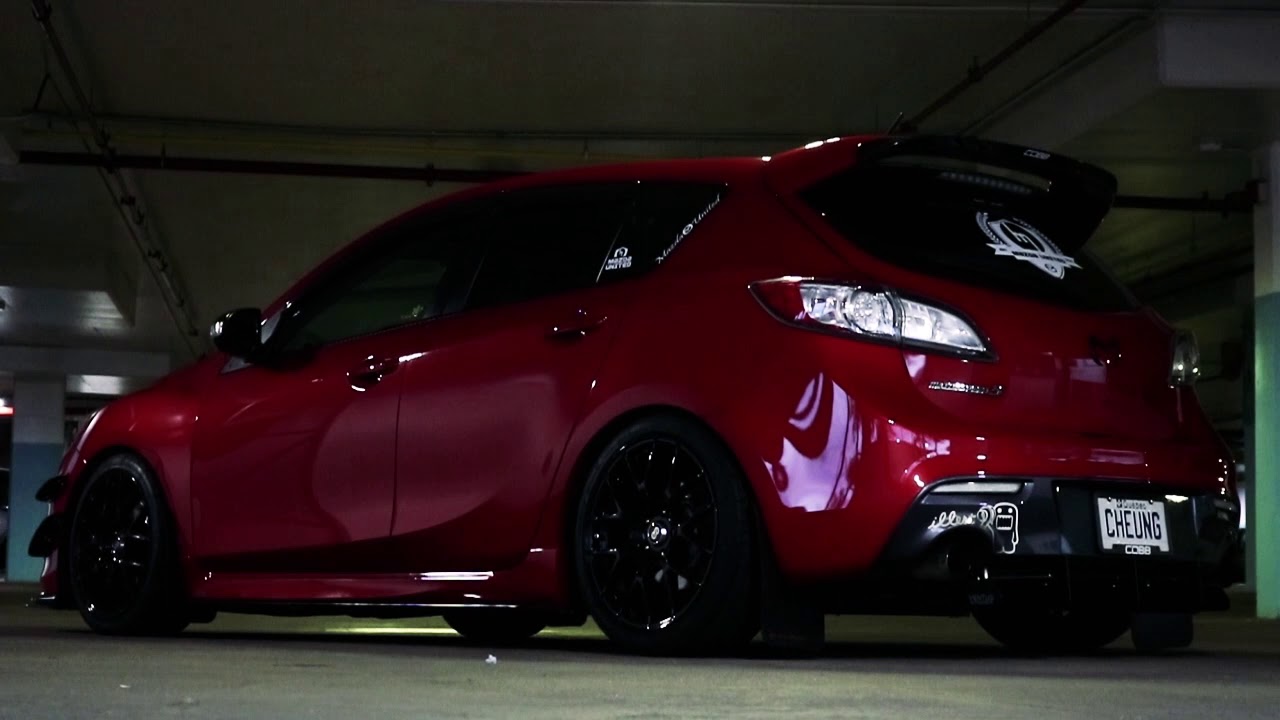 Mazdaspeed 3 Red Alan Cheung Official Video - YouTube