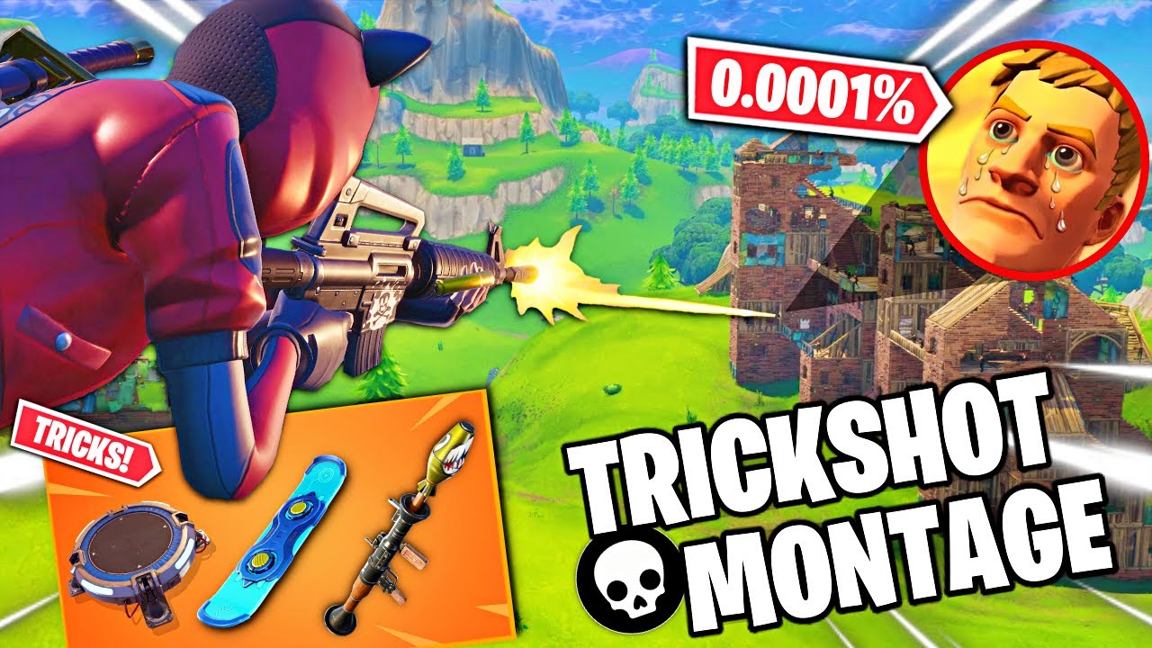 MOST Insane FORTNITE TRICKSHOT Montage 2020 - No Scopes, Launch Pad ...