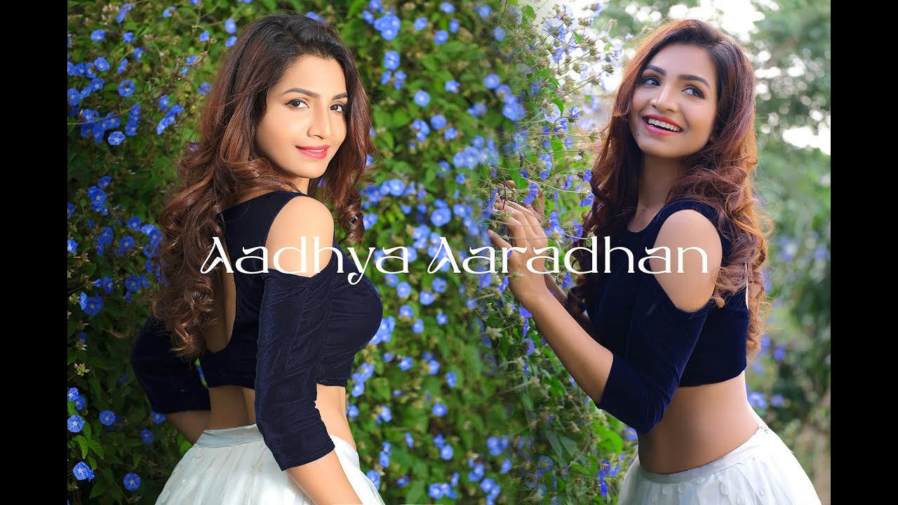 Aadhya Aaradhan - Photoshoot - Making Video - YouTube