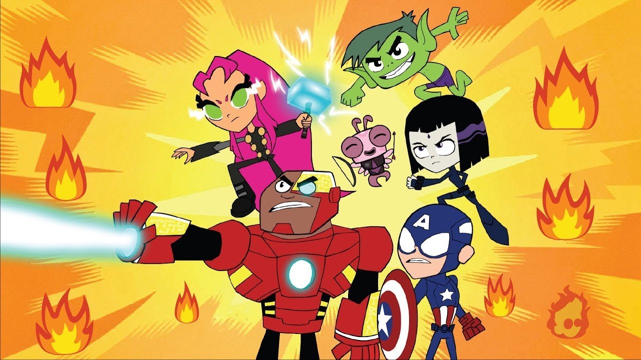 Robin Kisses Starfire in Teen Titans Go! - YouTube