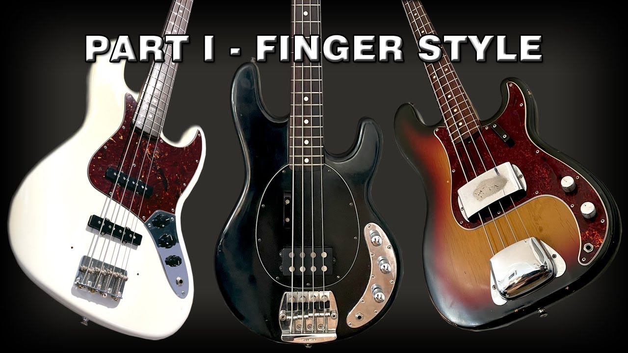 Fender Jazz Bass vs Precision vs Music Man StingRay - Part I - Finger ...