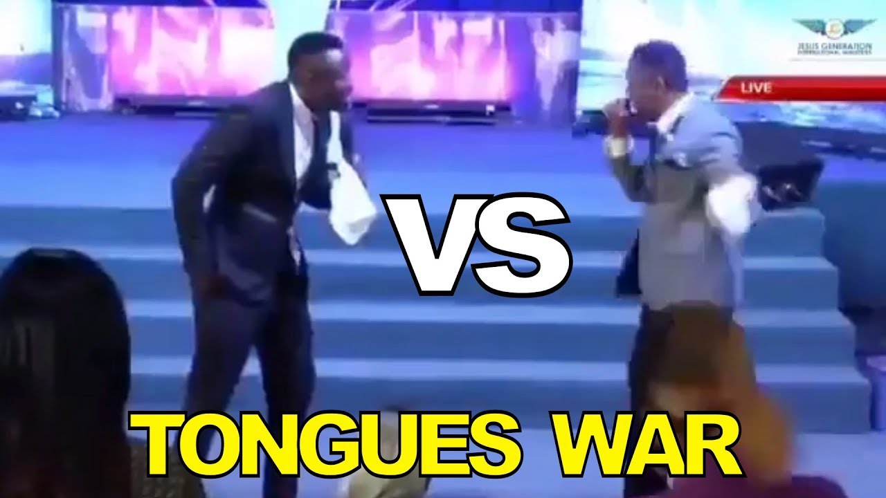 MUST WATCH!! PENTECOSTAL PASTORS DO BATTLE WITH TONGUES - YouTube