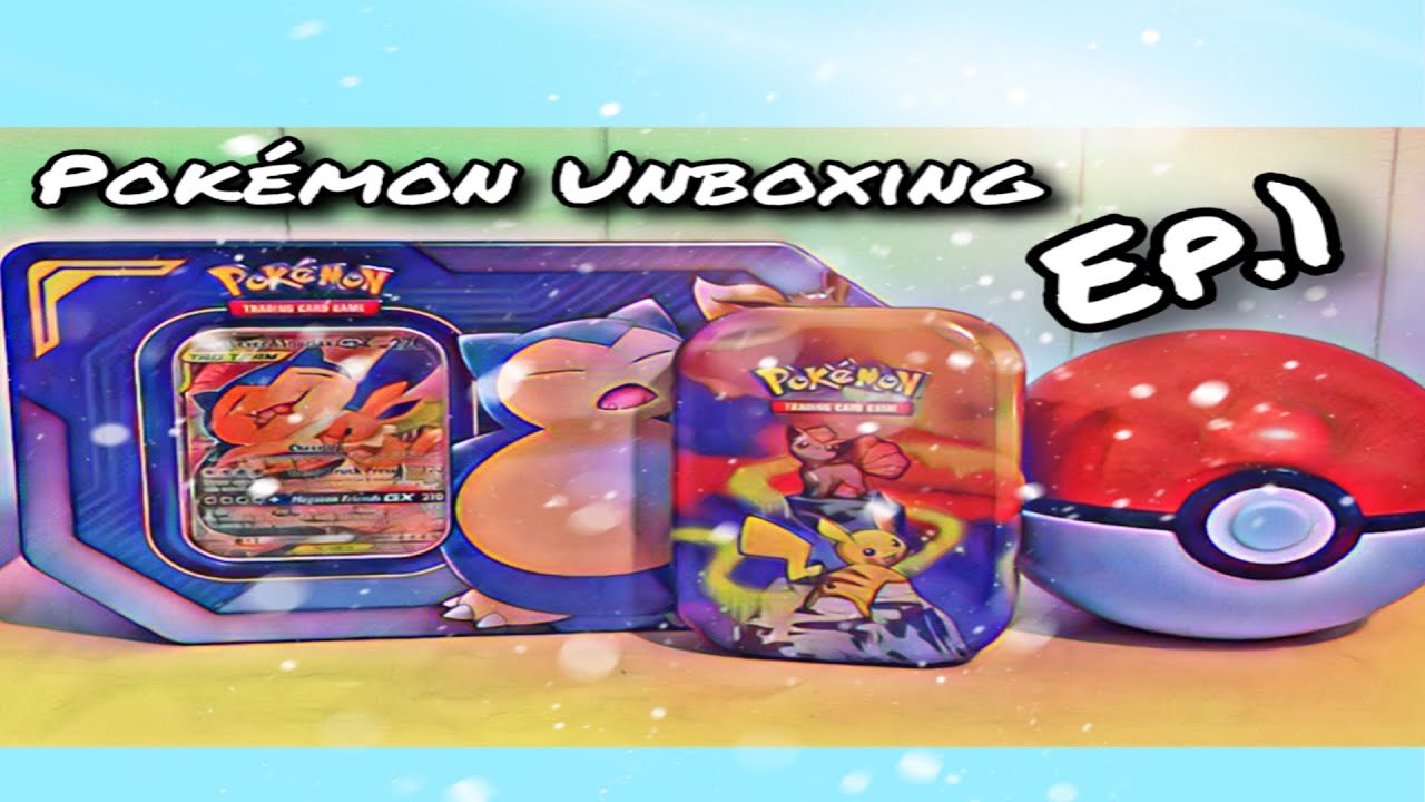 Pokémon Card Unboxing Ep.1 - YouTube