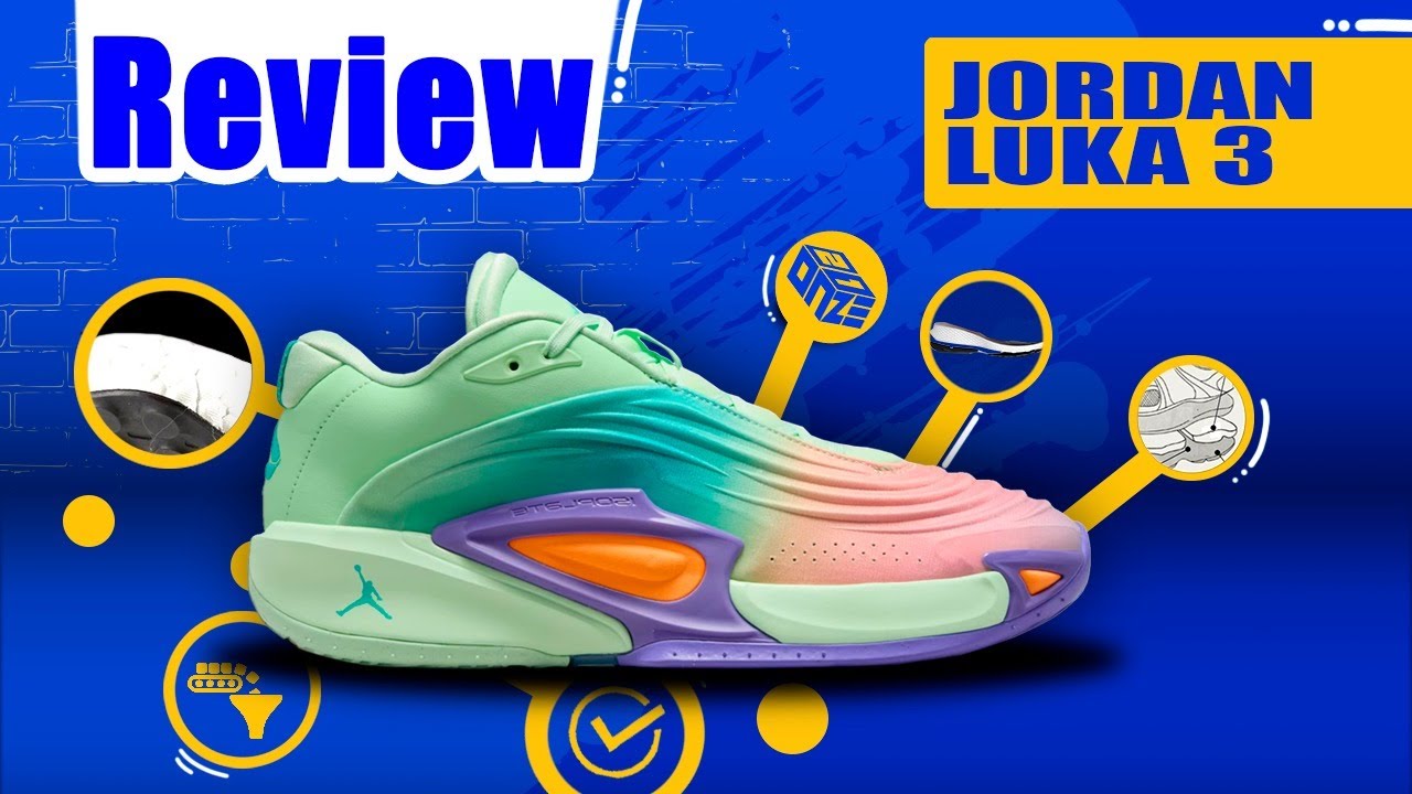 Review Jordan Luka 3 - Está entre os mais confortáveis ? PT BR - YouTube