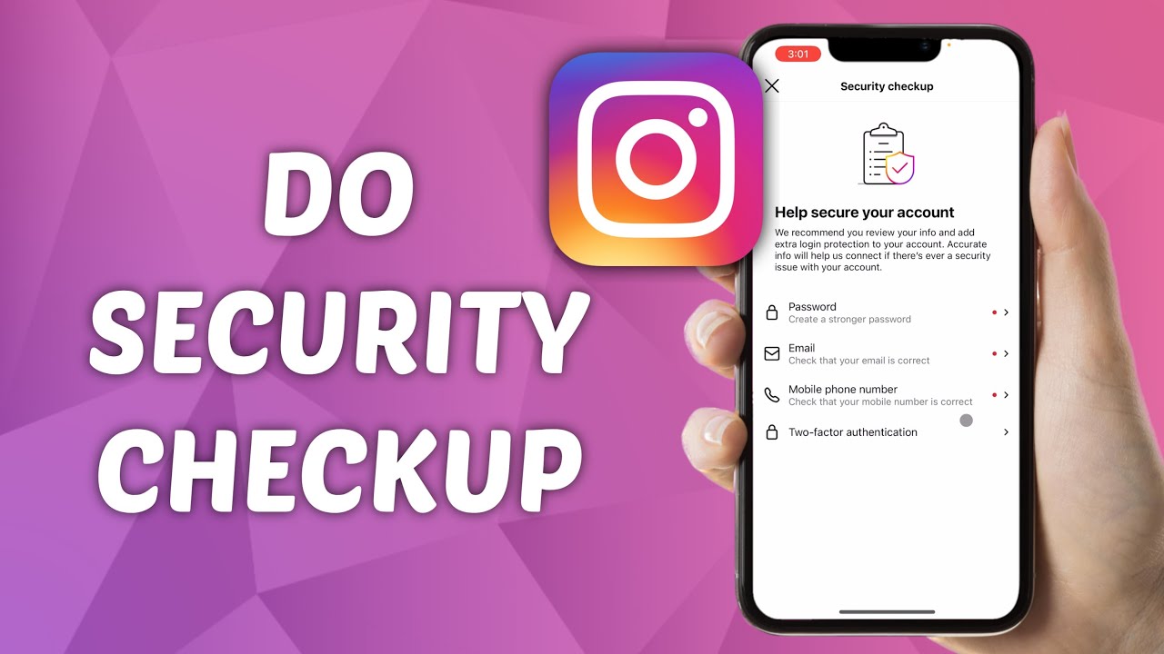 How to Do Security Checkup on Instagram Account - YouTube