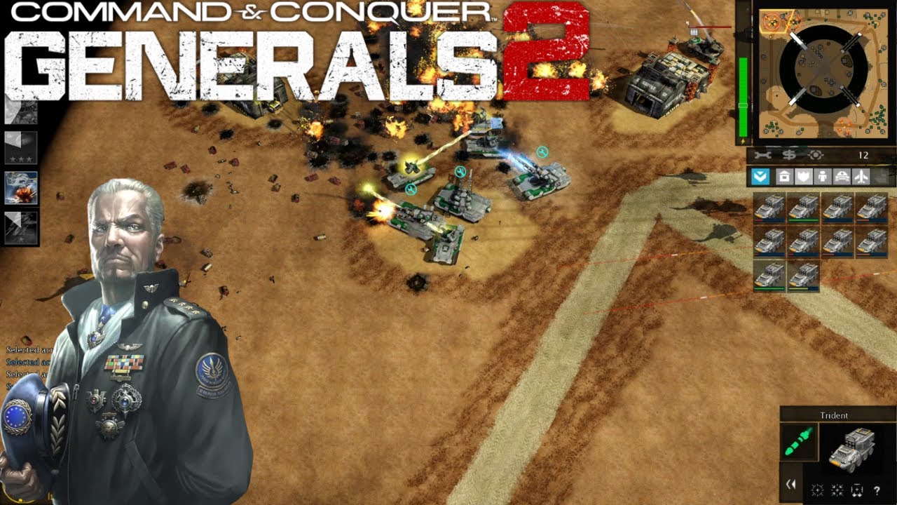 C&C Generals 2 Is back ? (EU) VS (GLA) - YouTube