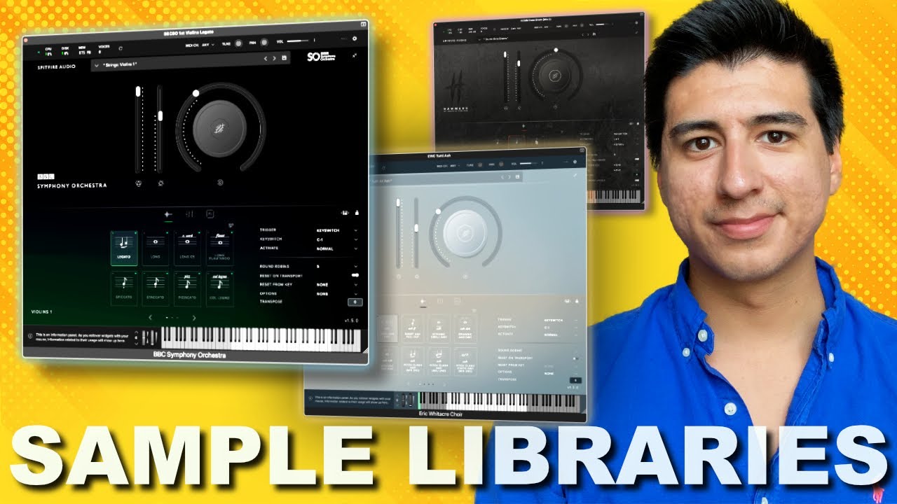 All The Sample Libraries I Use - 2023 - YouTube