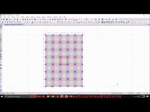 27 2 Way Flat Slab with Drop Panels - YouTube