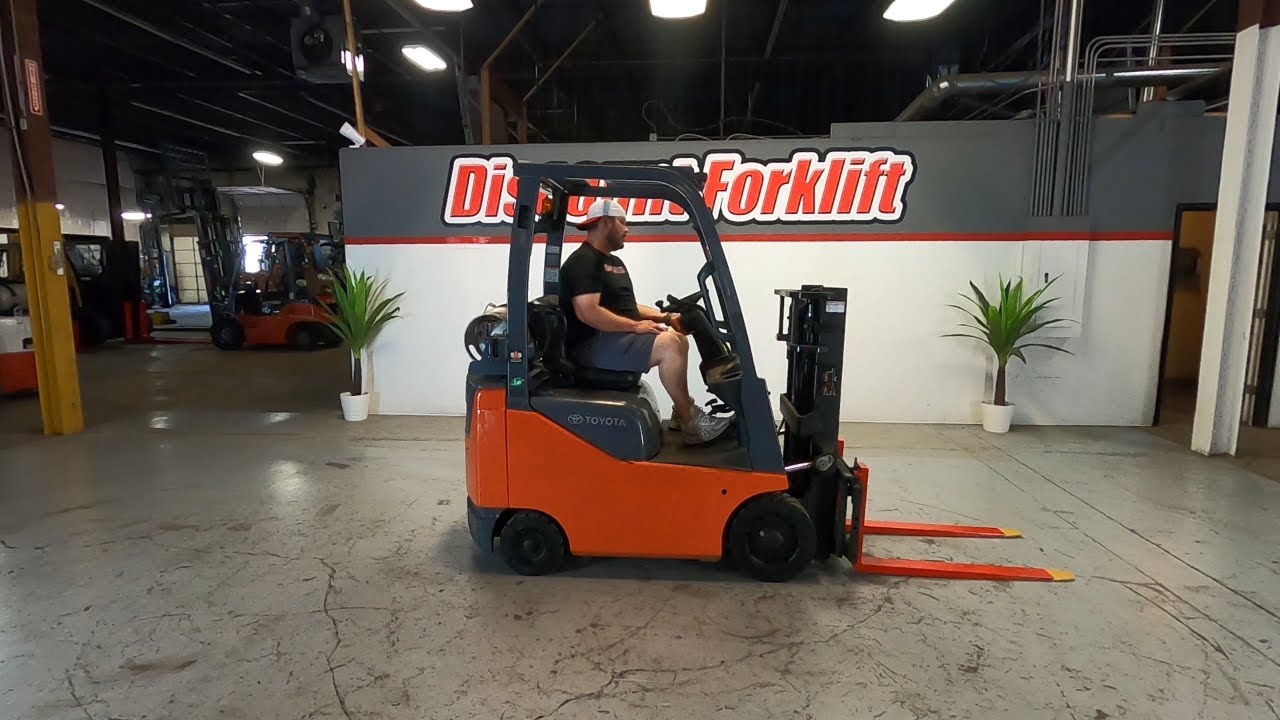 TOYOTA 8-Series 8FGCU15 3,000lb LP (Propane) #5815 - Forklift For Sale ...