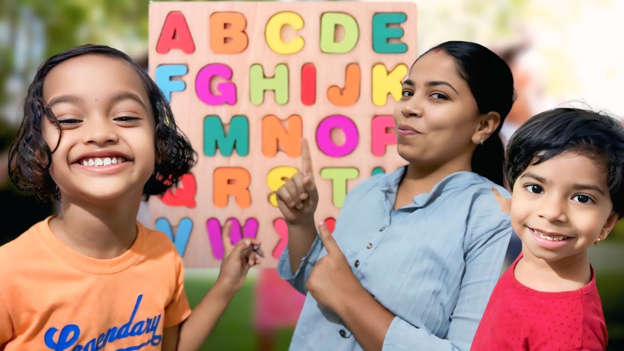 साऊ आणि पिकू साठी नवीन गेम 😇☺️#funny #gamewithstudy #mom #abcd #forkids ...