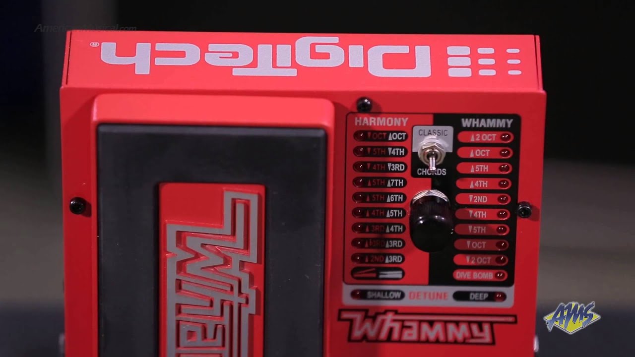 Digitech Whammy Pedal - Digitech Wammy - YouTube