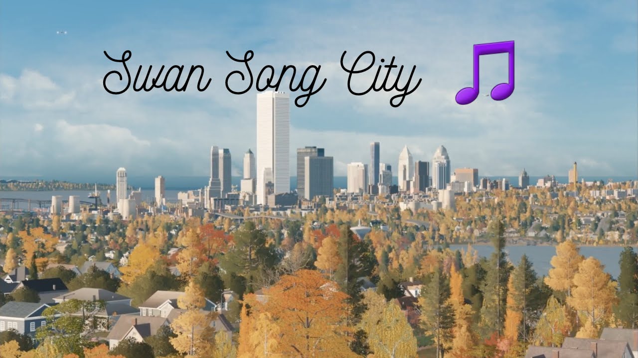 ULTIMATE AUTUMN CITY CS1 FINALE "Swan Song City" Cities Skylines Fall ...