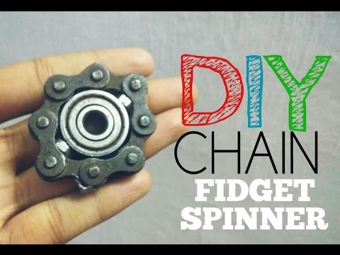 HOW TO MAKE THE BEST D.I.Y CHAIN FIDGET SPINNER WITH HUGE RPM AND ...