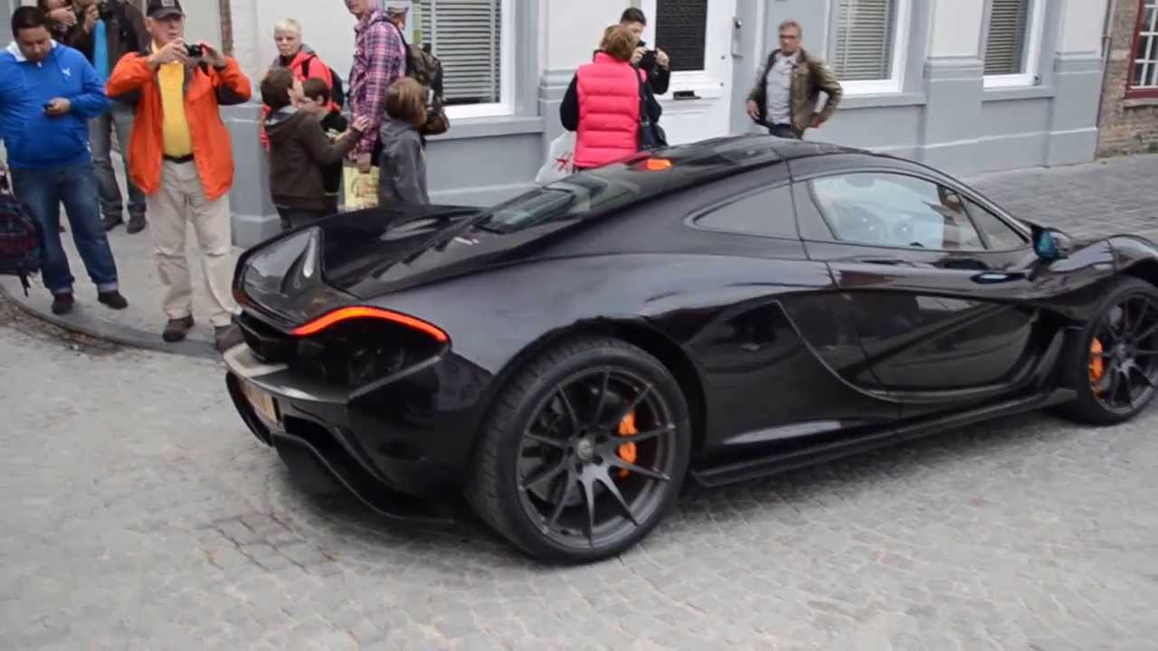 McLaren P1 Top Gear Amazing Sound - First one in Belgium - YouTube