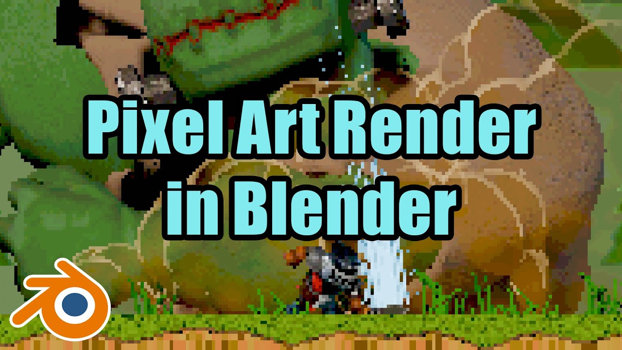 Boss Fight Animation Challenge #pixelart #animation #blender # ...