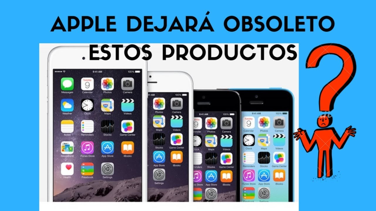 Apple dejará estos productos obsoletos el 30 de junio. - YouTube