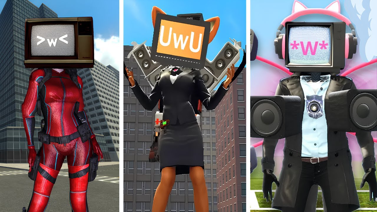 EVOLUTION OF TV WOMAN In Garry's Mod! - YouTube