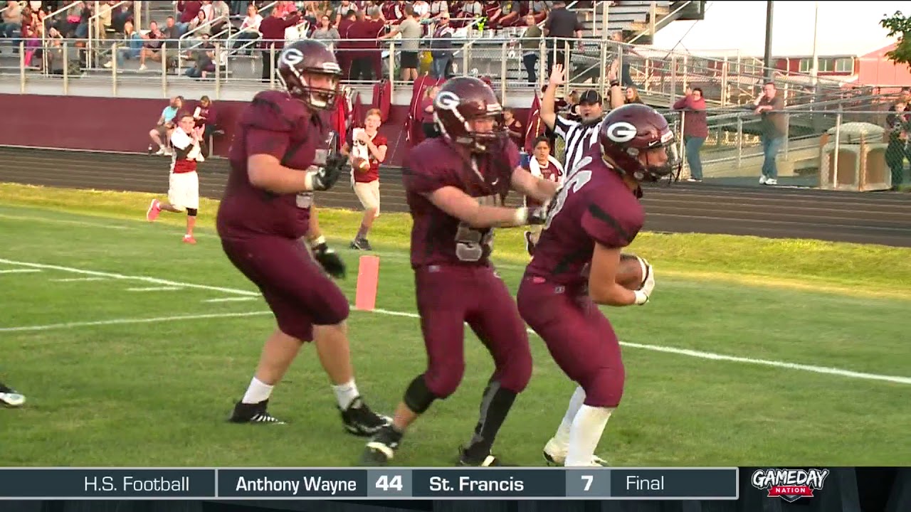 Scott at Genoa High School Football - YouTube