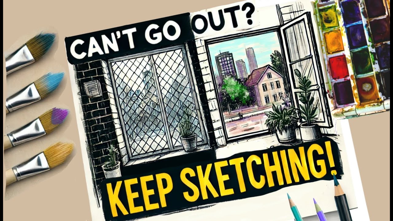 What to draw when you're bored - 6 ideas - Urban sketching for ...