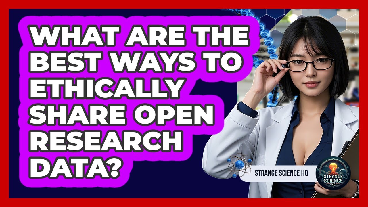What Are The Best Ways To Ethically Share Open Research Data? - Strange ...
