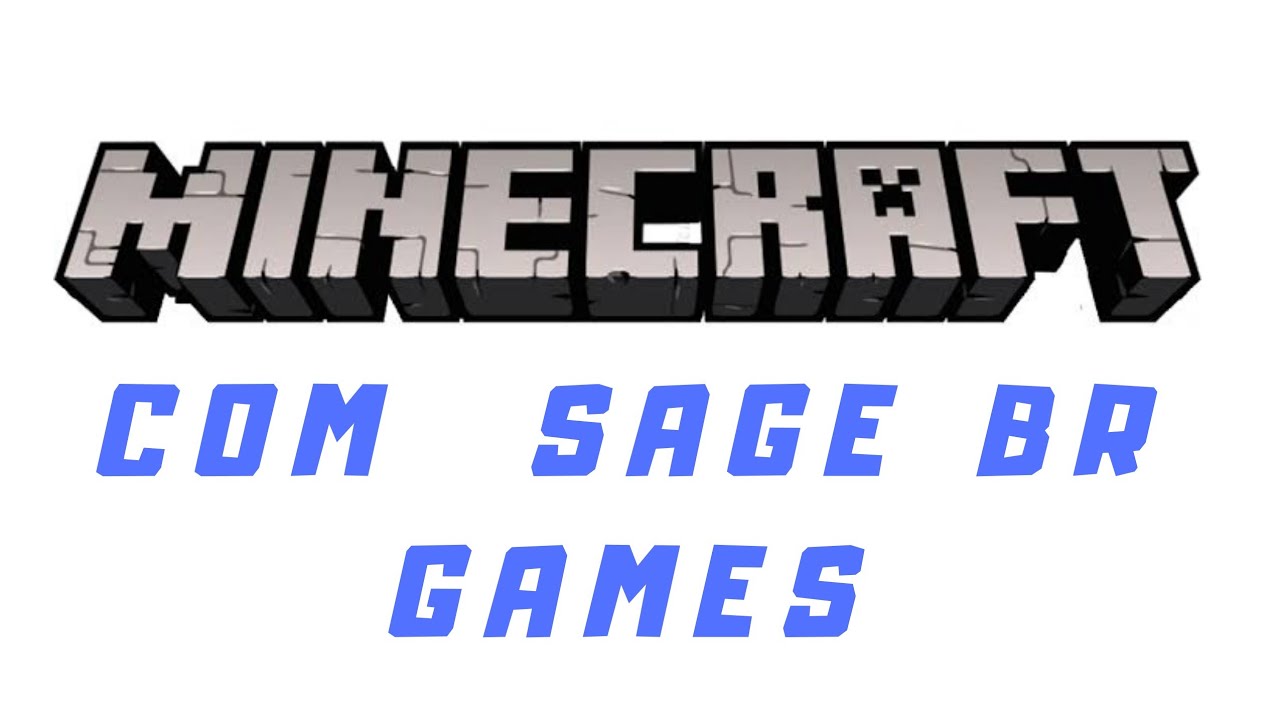 Minecraft com sage BR games - YouTube