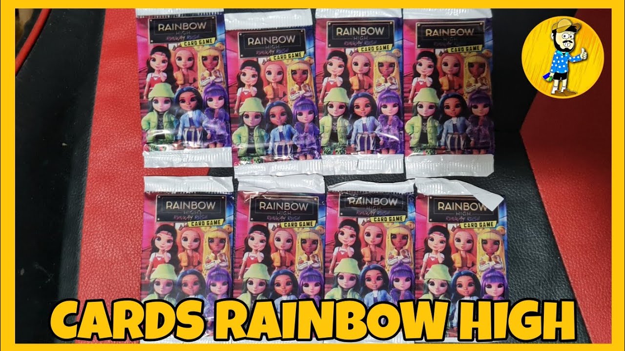 ABRINDO CARDS DE RAINBOW HIGH - YouTube
