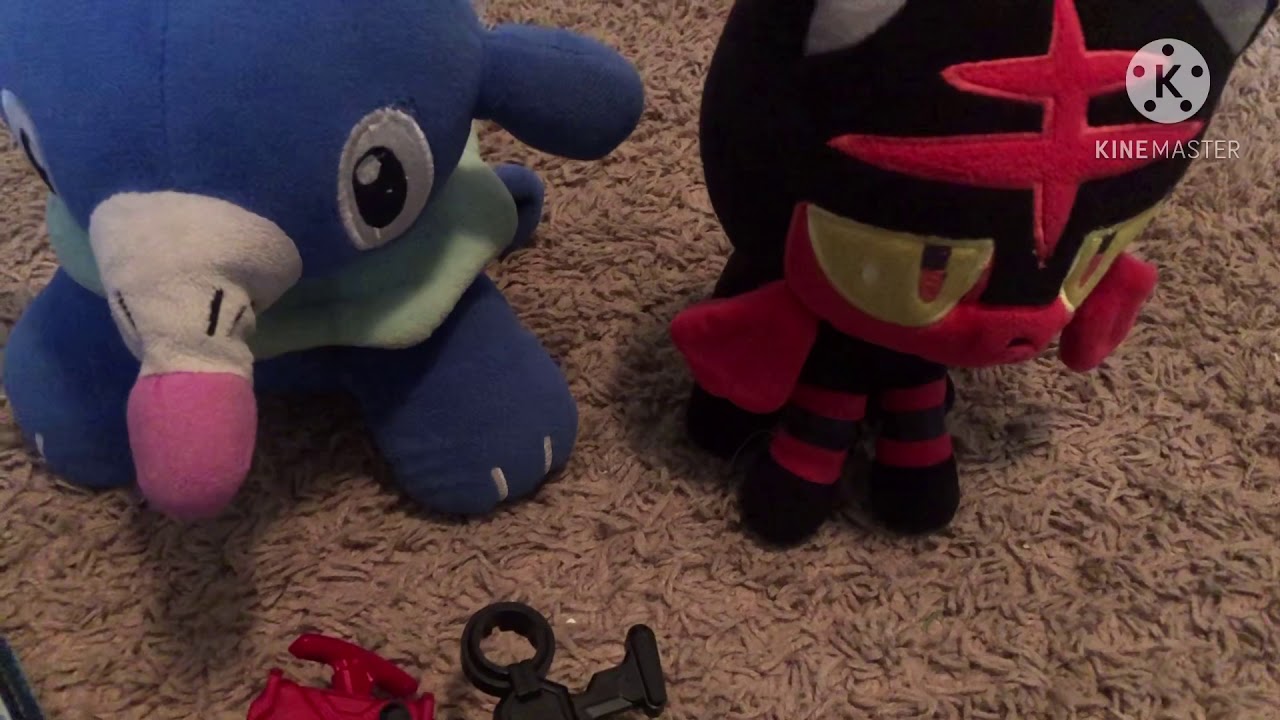 Beyblade burst sparking opening with plushies ( Remake ) - YouTube