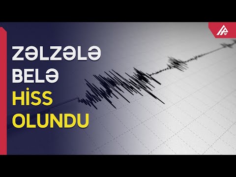Zaqatala silkələndi: zəlzələ anı - APA TV