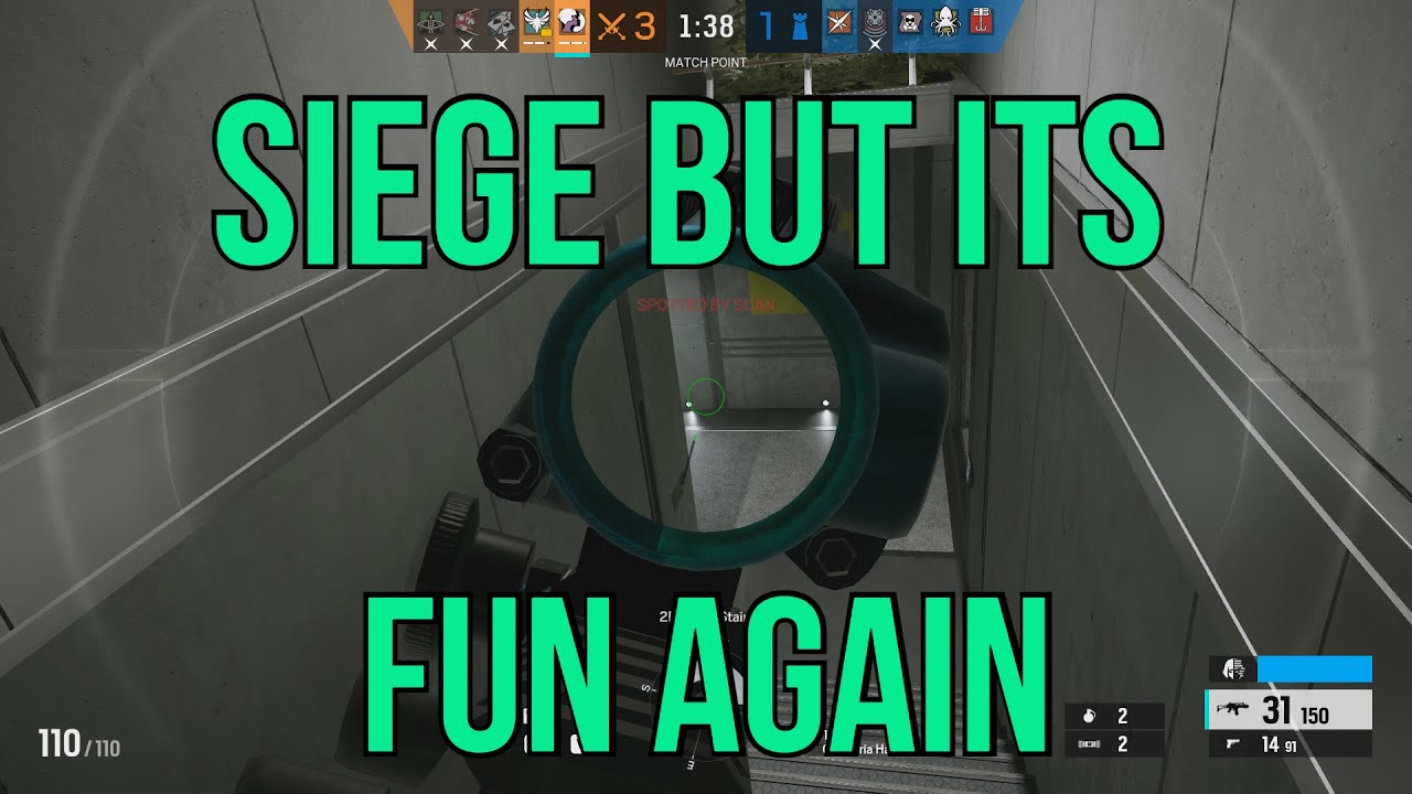 Siege But Its FUN Again - YouTube
