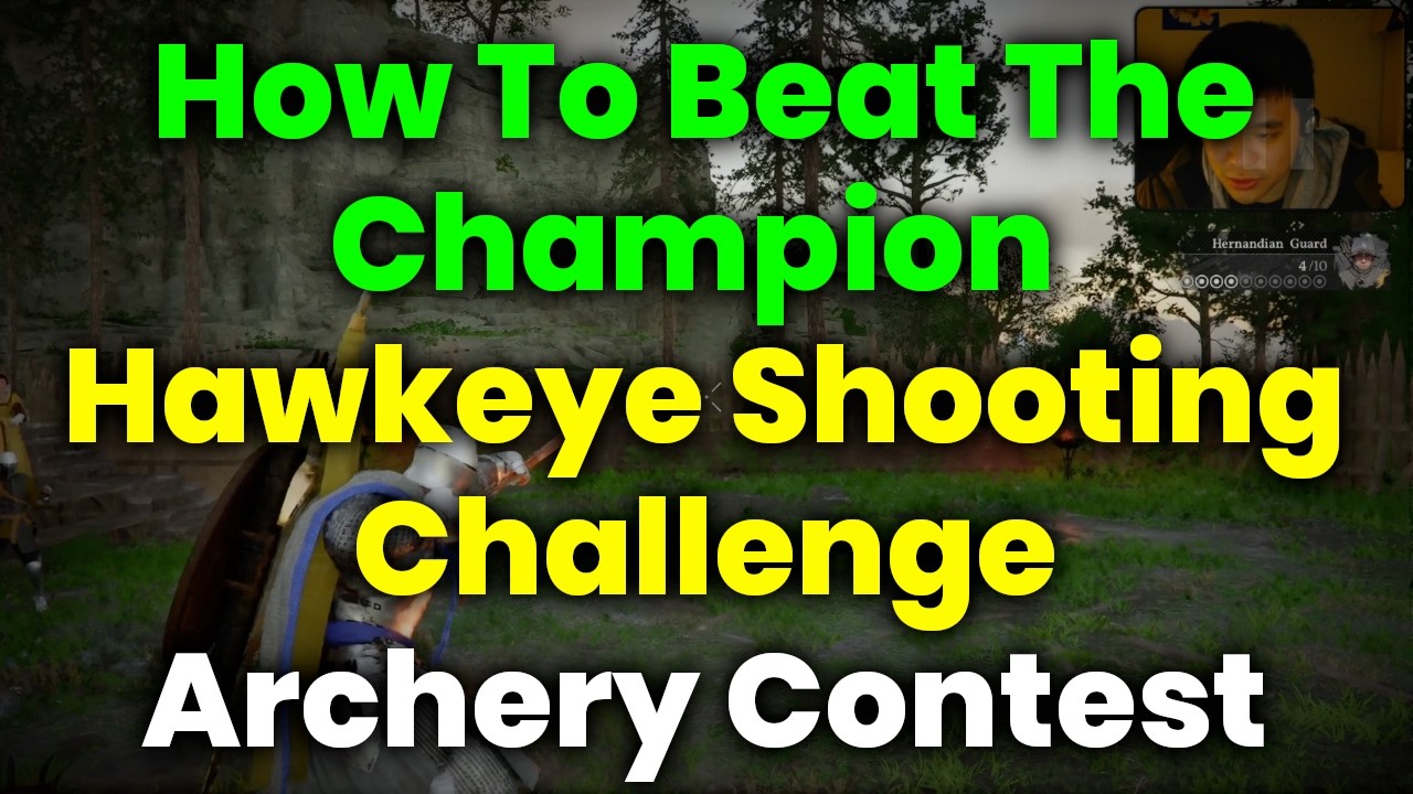 How To Beat The Champion (Hawkeye Shooting Challenge) Archery Contest ...
