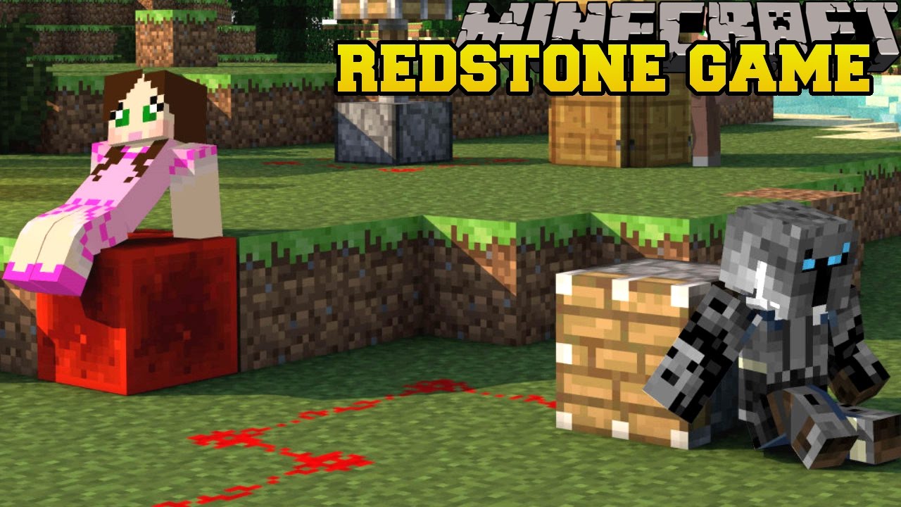 Minecraft: CRAZY REDSTONE WATER GAME!! - CURSE OF THE PUMPKIN PRINCE ...