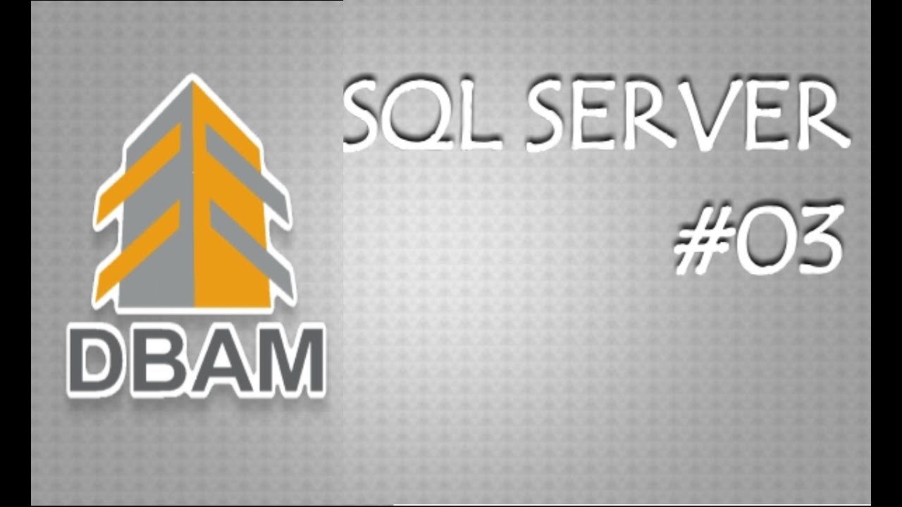 DBAM - SQL Aula 03 - INSERT e SELECT - YouTube