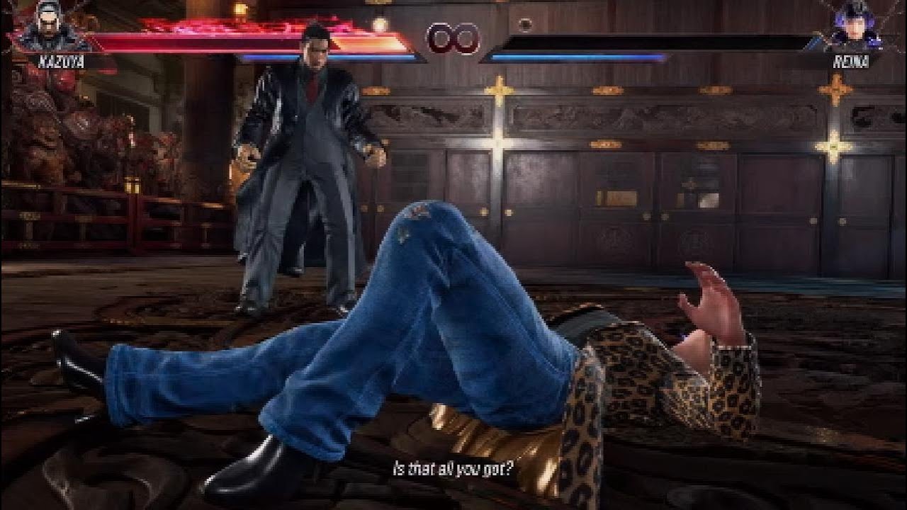 TEKKEN 8: Rage Arts on "Default 4" Reina (Requested) - YouTube