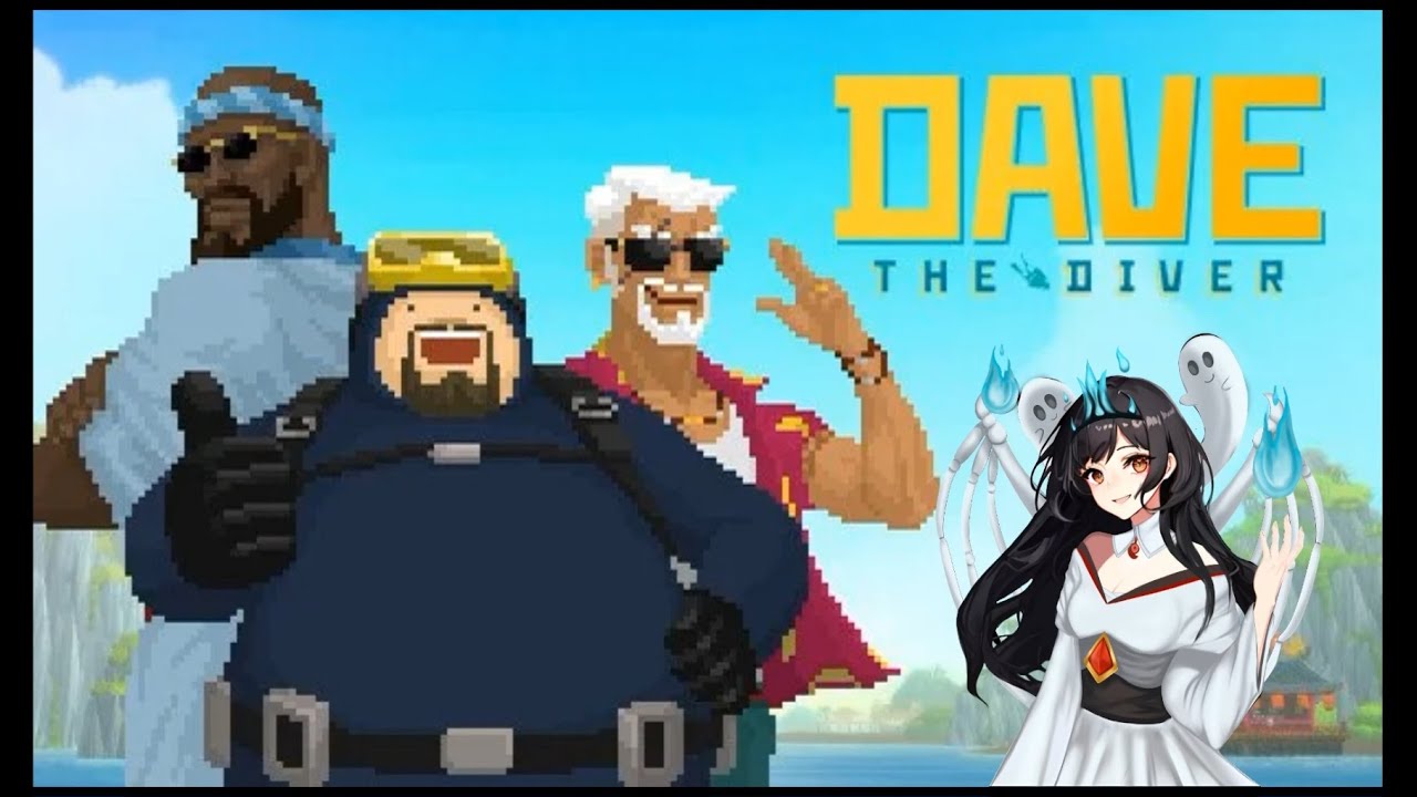 dave the diver !discord !yt !robloxname #livestream #vtuber # ...