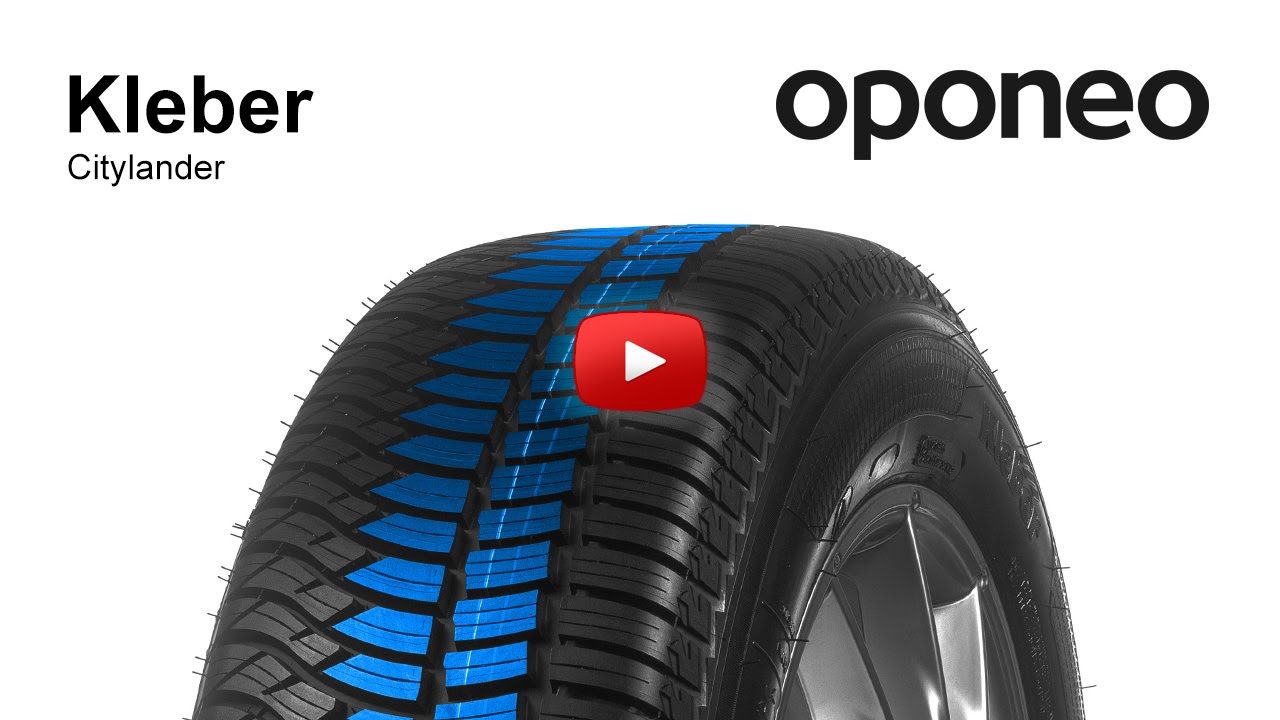 Tyre Kleber Citylander All Season Tyres Oponeo™ - YouTube