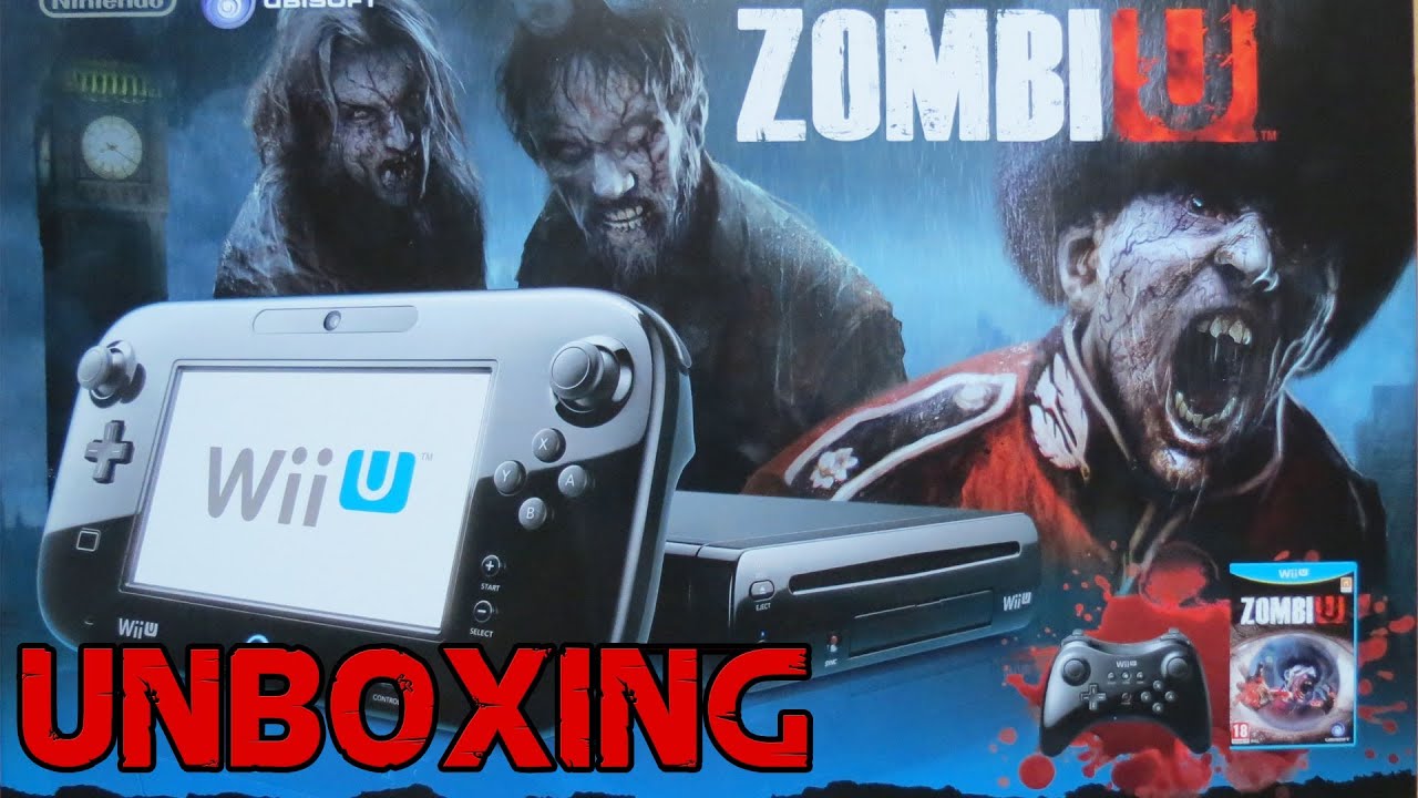Nintendo Wii U ZombiU Premium Pack Limited Edition Unboxing German ...