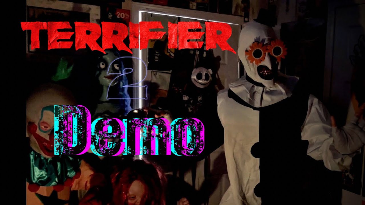 TERRIFIER ART THE CLOWN | DEMO | Spirit Halloween 2024 Animatronic ...