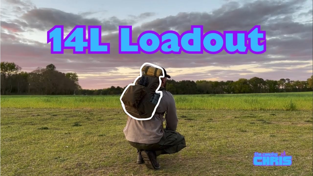 14 Liter Summer Camping Loadout (2024) - YouTube