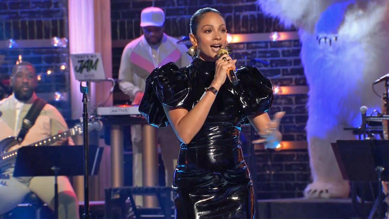 Alesha Dixon, PVC dress, 'That's My Jam' - YouTube