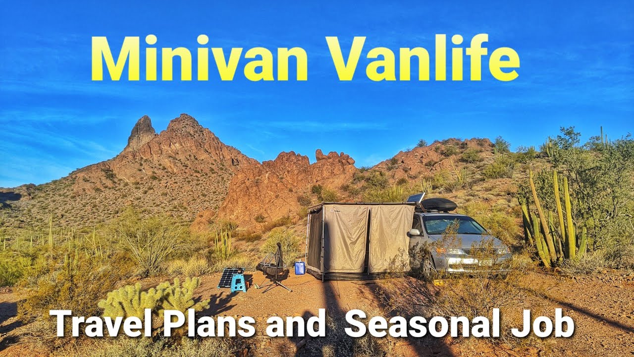 Full Time Minivan Vanlife | Travel Plans and Seasonal Job - YouTube