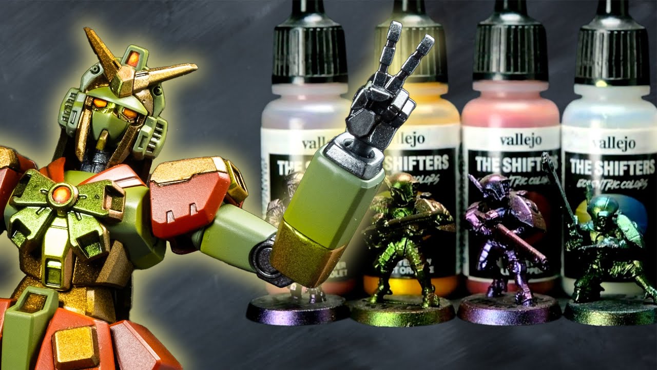 Shifter Paints Are Perfect for Gunpla | Nobel Gundam Custom - YouTube