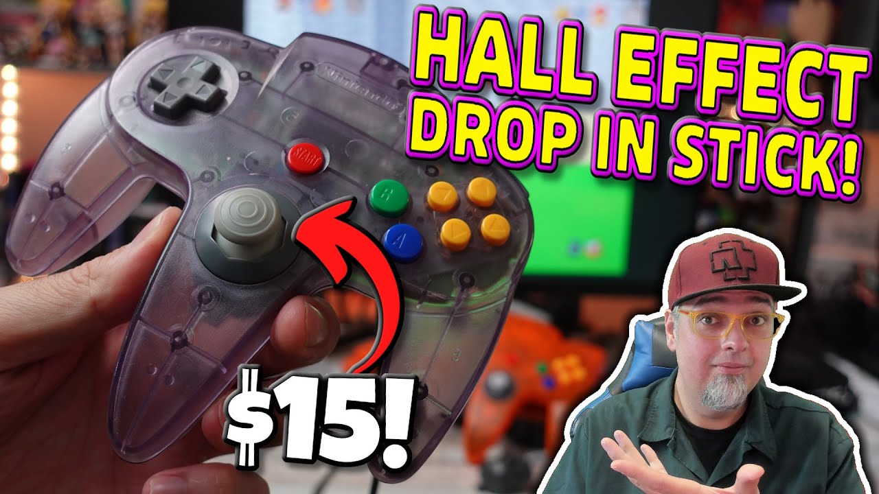The BEST Retro Controller Just Got BETTER! N64 Japanese Made Hall ...
