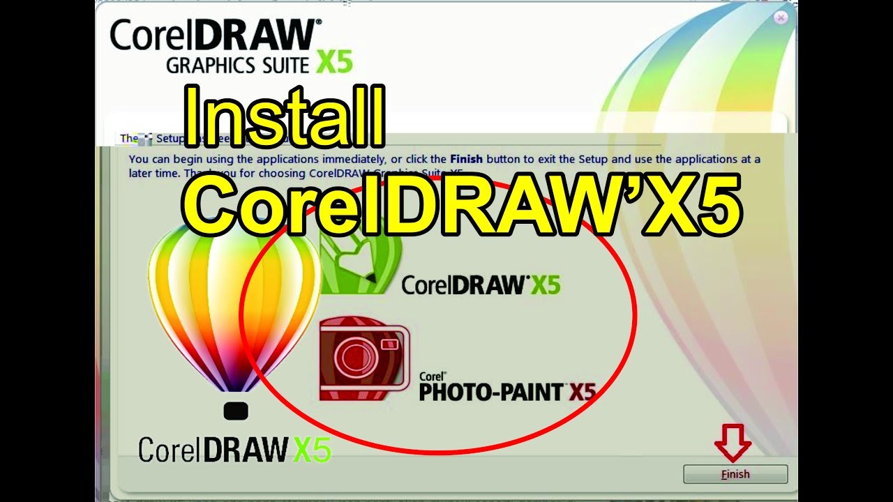 How to Install CorelDraw x5 | Cara Install CorelDraw X5 - YouTube