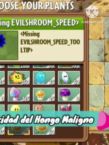 Velocidad del Hongo Maligno | Planta Descartada del Plants Vs Zombies 2 ...