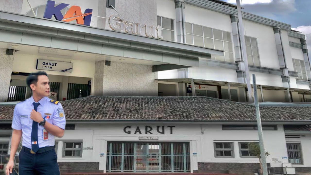 Wajah Baru Stasiun Garut - YouTube