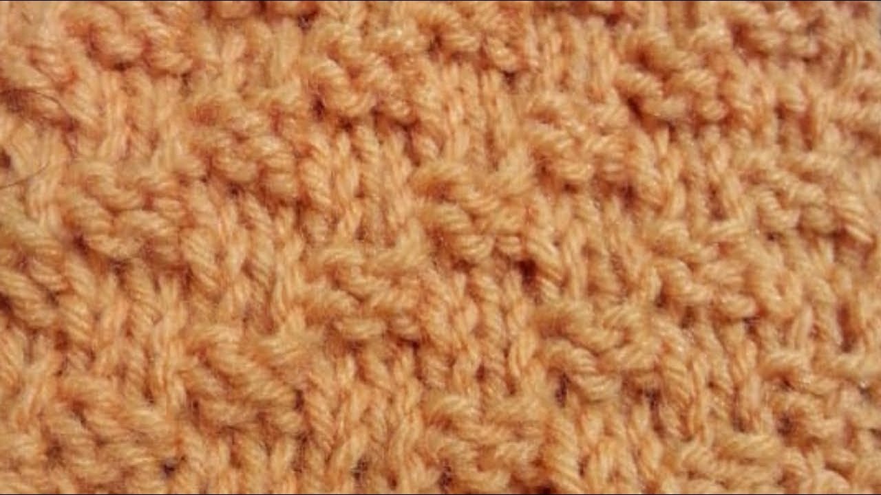 Right Diagonal Rib Stitch - YouTube