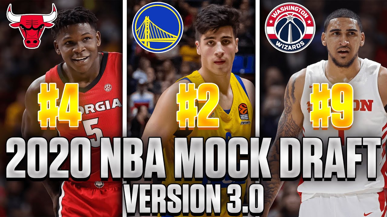 OFFICIAL 2020 NBA MOCK DRAFT 3.0 | Entire First Round - YouTube