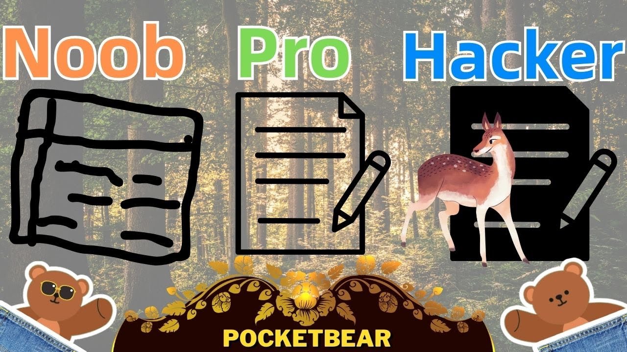 NOOB vs PRO vs HACKER - Somnus-Nonogram | @PocketBear470 - YouTube