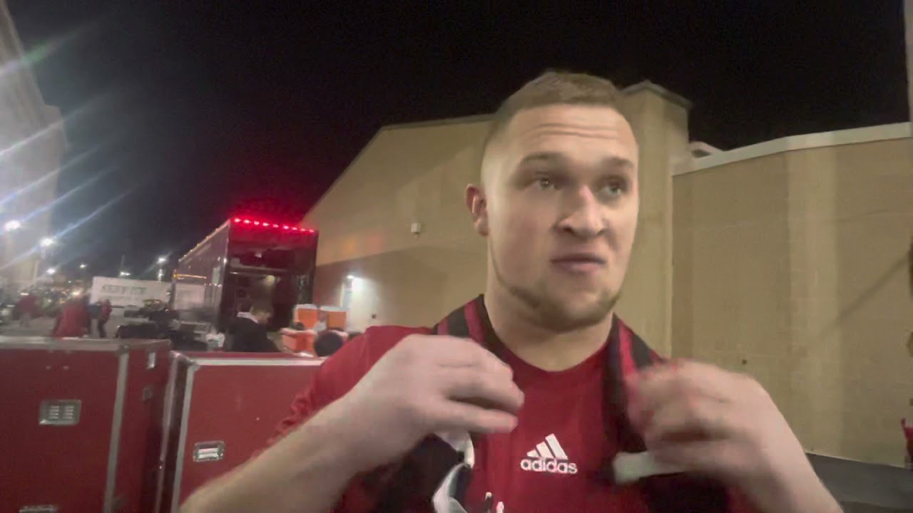 HOL HD: Ben Stille post game Wisconsin - YouTube